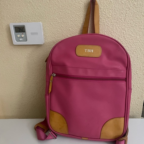 Jon Hart Design | Bags | Jon Hart Design Pink Backpack | Poshmark